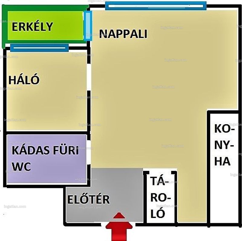 Kiadó tégla lakás - Budapest XI. kerület, Tarcali utca 2. #35161435