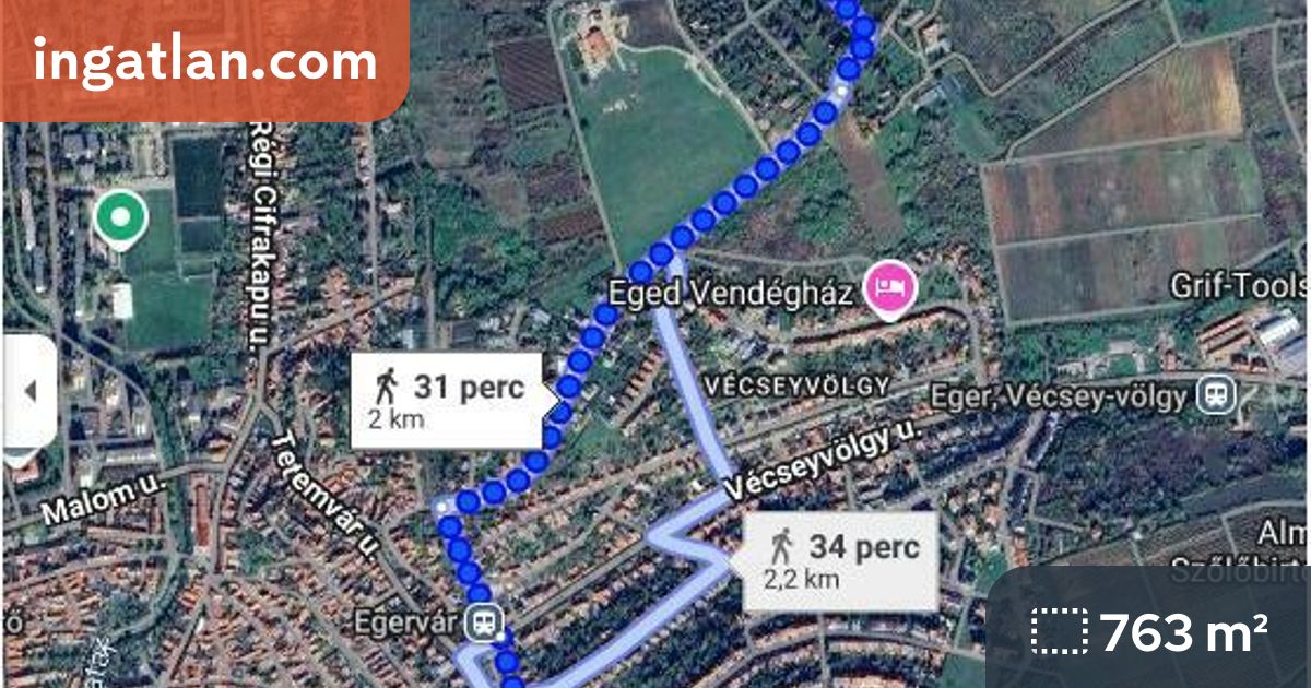 Zu verkaufen außengebietsgrundstück - Eger, Braunvölgy #34745188