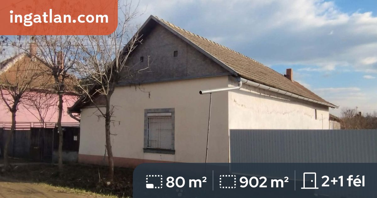 Eladó vályogház - Kenderes, Dobó út 25. #35160476