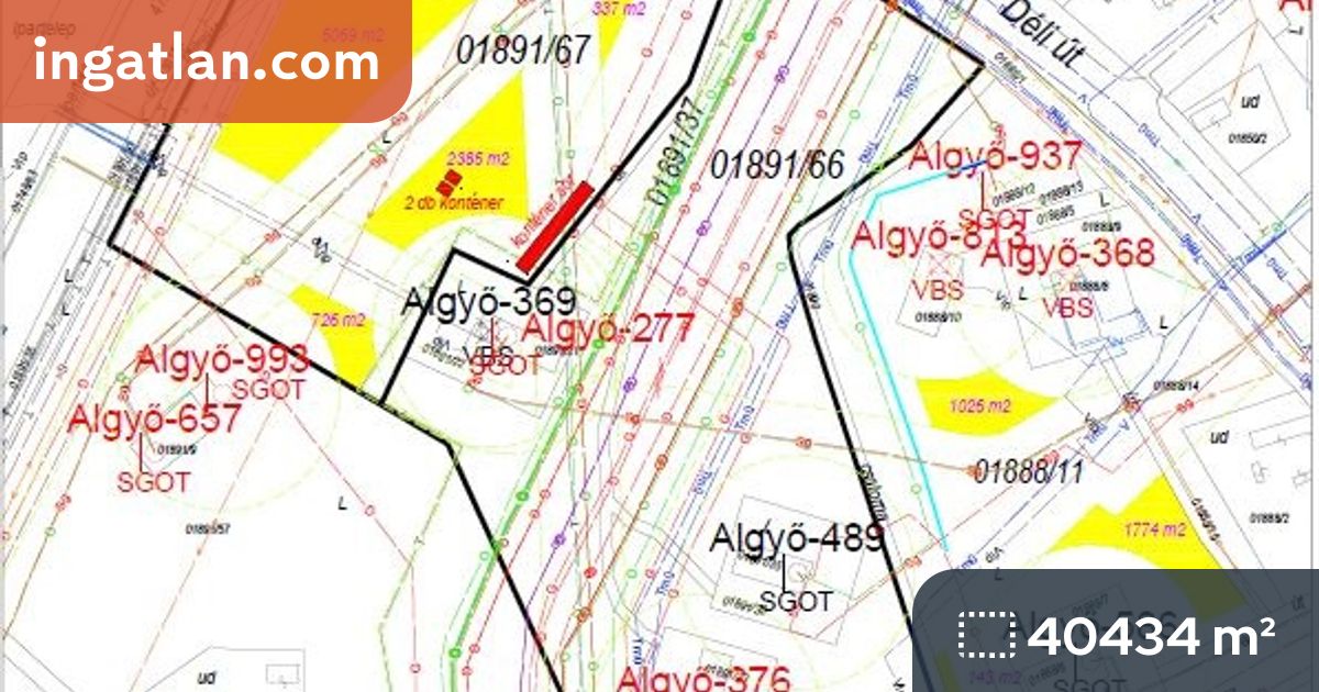 Zu verkaufen grundstück für industrielle nutzung - Szeged, Külterület ...