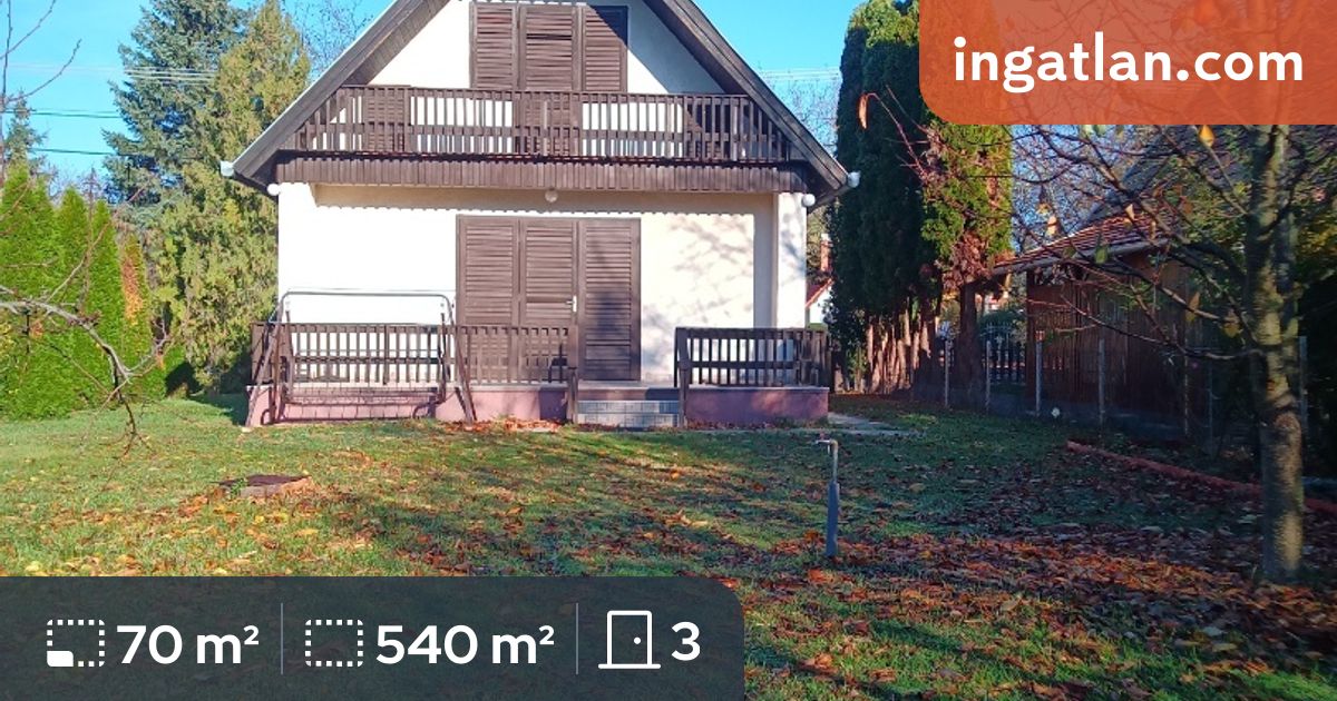 Eladó üdülőházas nyaraló - Gárdony, Agárd #35077066